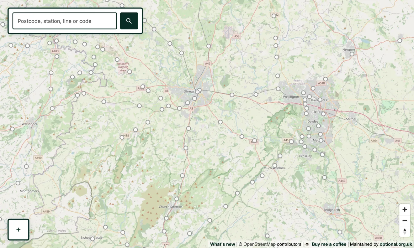Closed & Former Railway Stations of Britain: Interactive Map